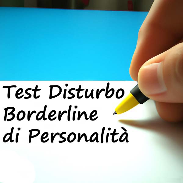 Test Disturbo Borderline | Risultato Immediato